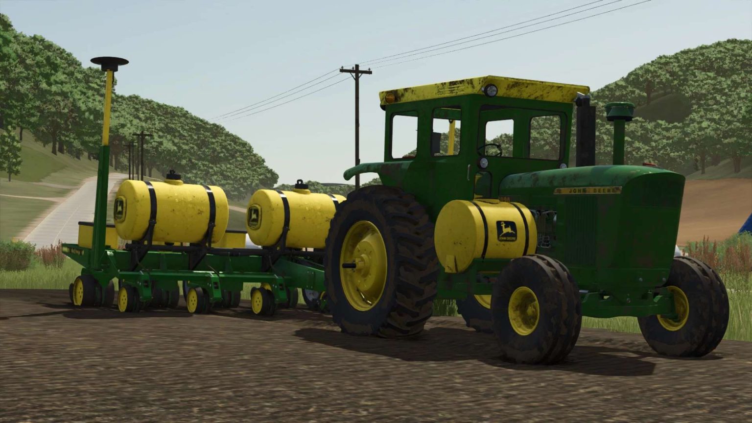 FS25 John Deere 5020 v1.0.0.0 мод | Farming Simulator 25 моды