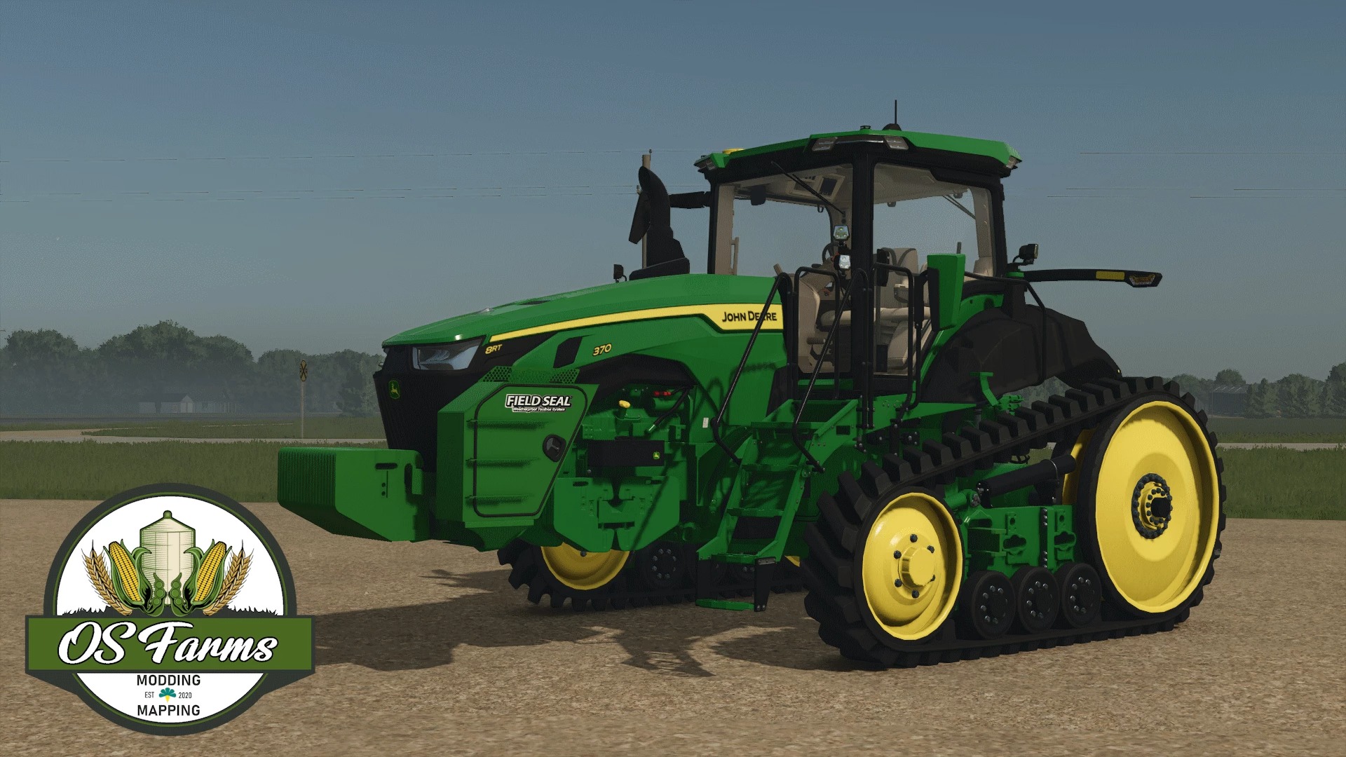 FS25 John Deere 8RT MY2020 v1.0.0.0 мод | Farming Simulator 25 моды