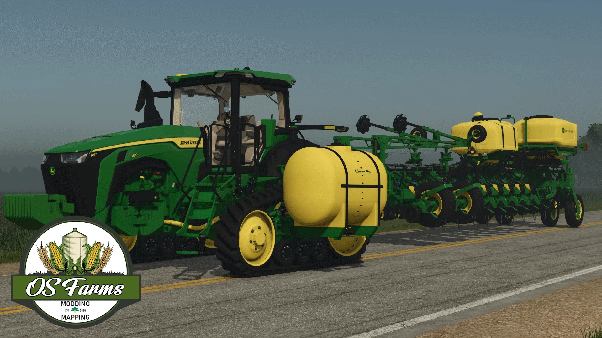 FS25 John Deere 8RT MY2020 v1.0.0.0 мод | Farming Simulator 25 моды